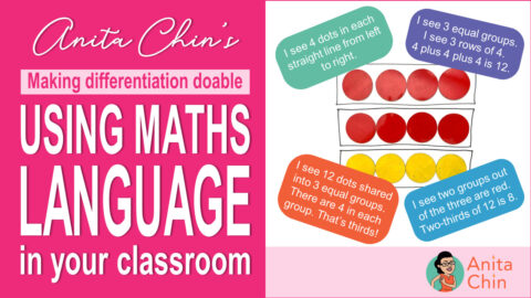 Using maths language in your classroom | Anita Chin | Inspired ...